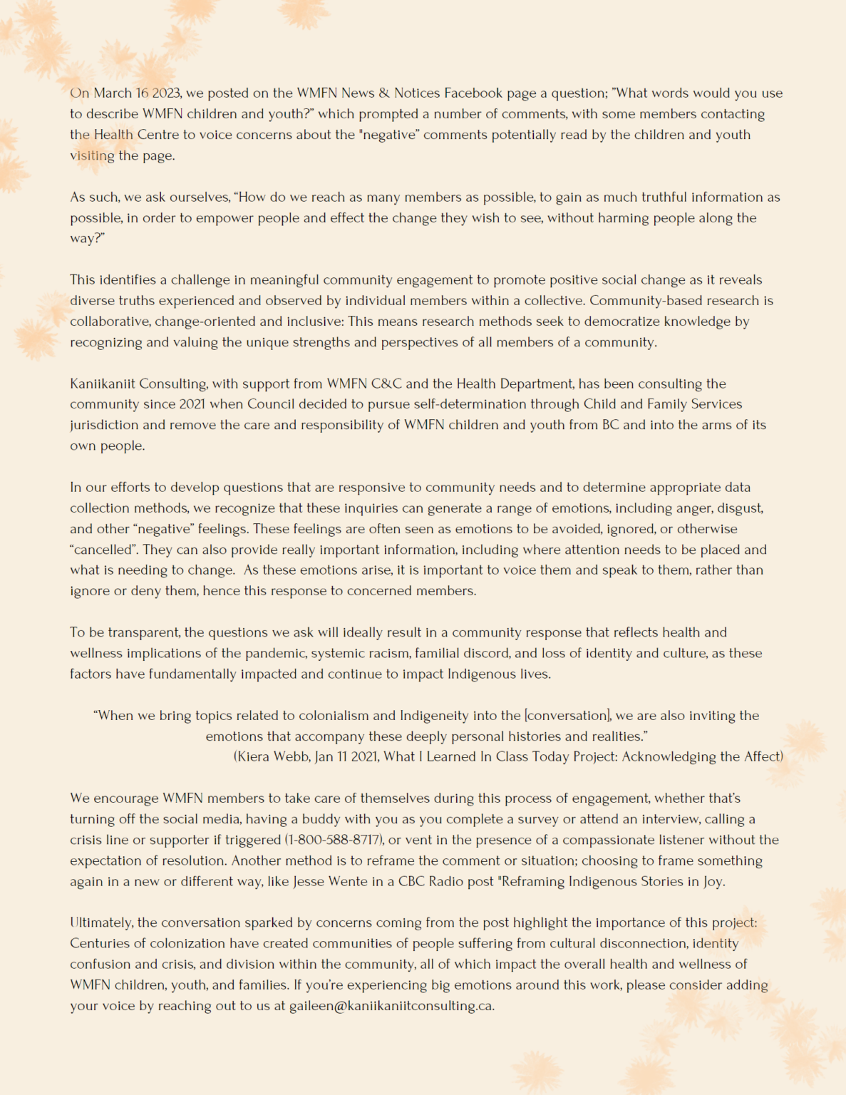 Bill C-92 - An Act Respecting First Nations, Inuit, and Métis Children ...