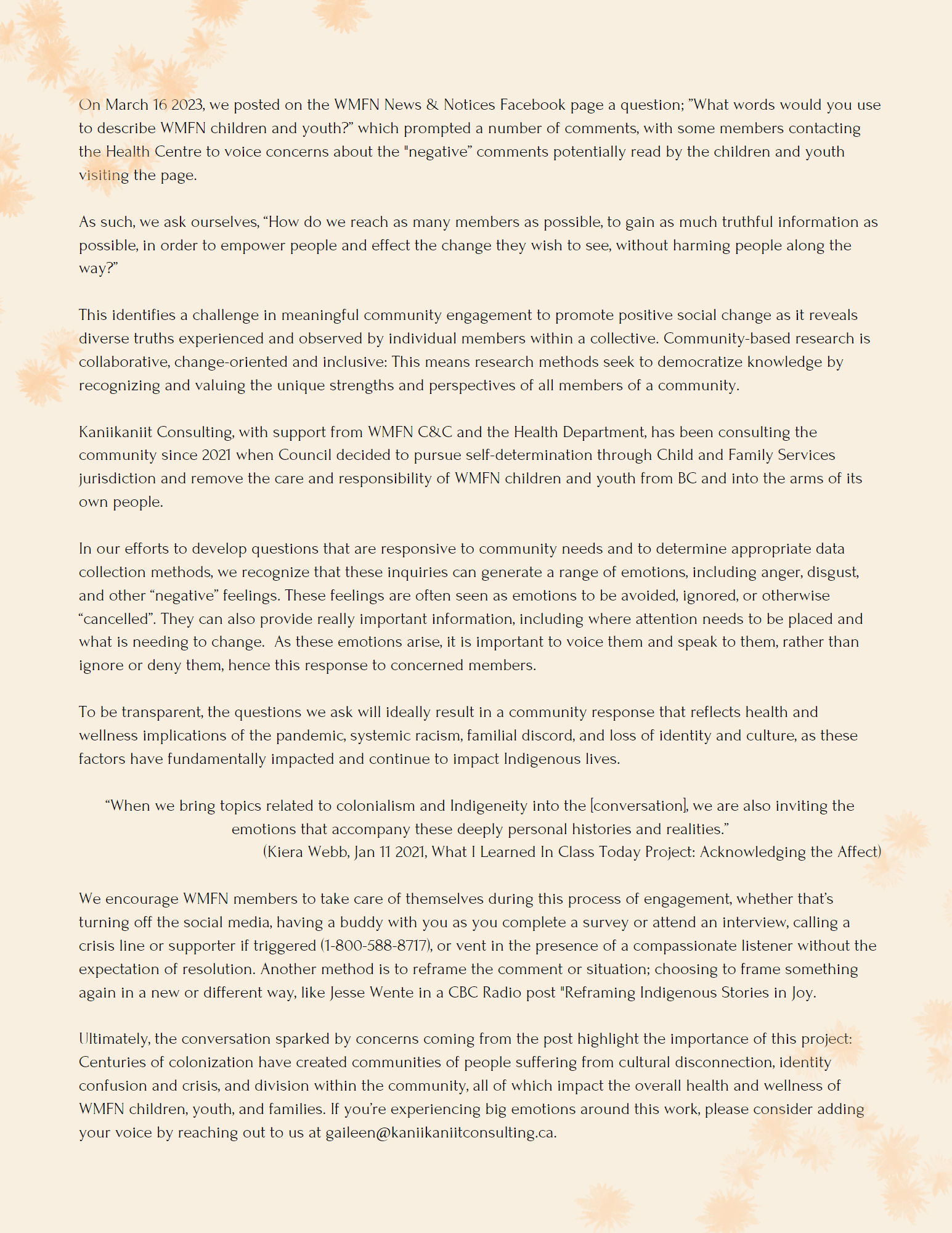 Bill C-92 - An Act Respecting First Nations, Inuit, and Métis Children ...