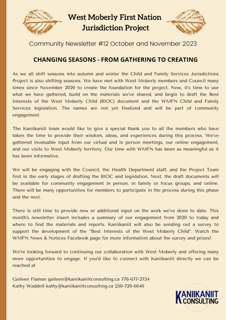 Bill C-92 - An Act Respecting First Nations, Inuit, and Métis Children ...