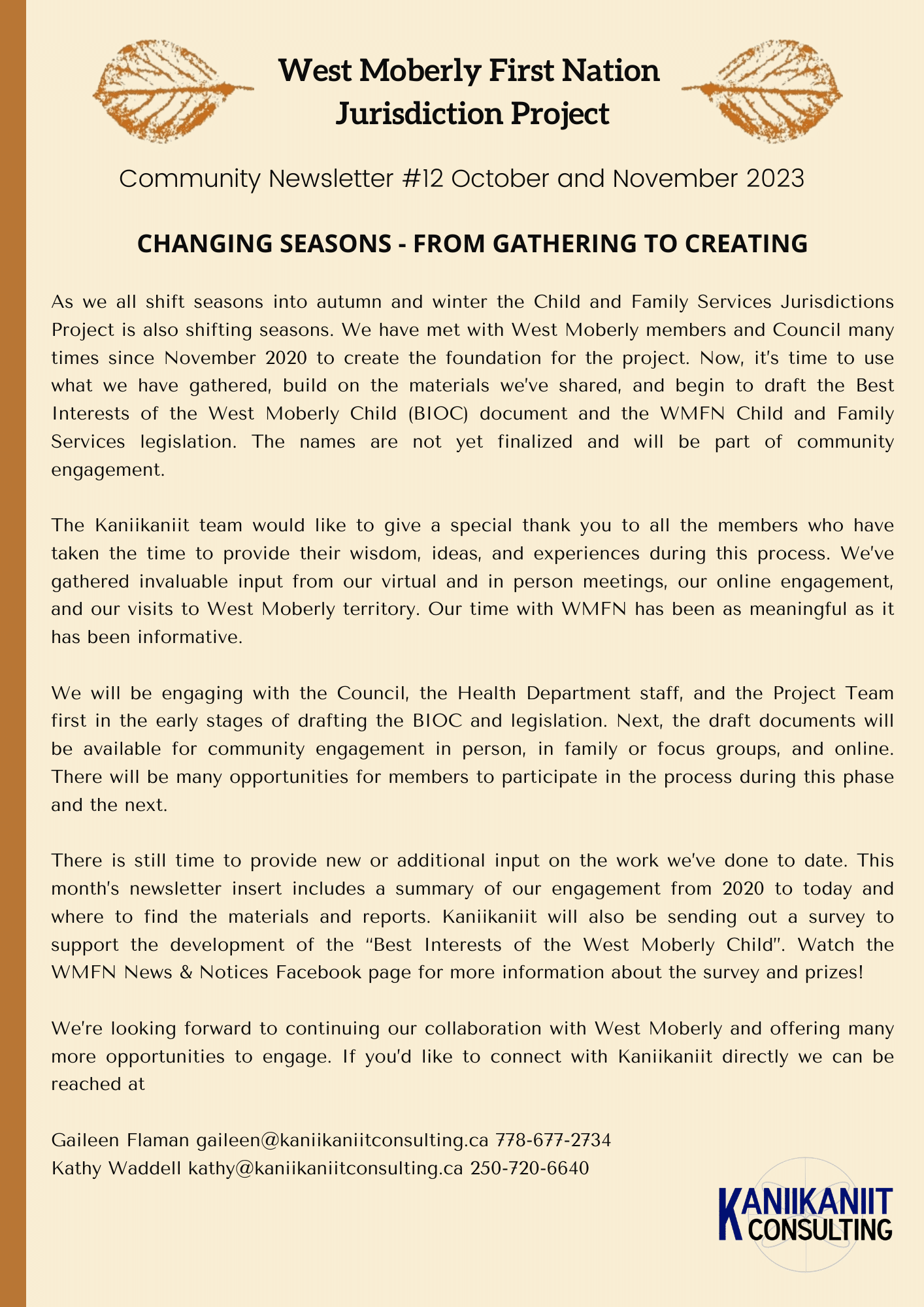 Bill C-92 - An Act Respecting First Nations, Inuit, and Métis Children ...