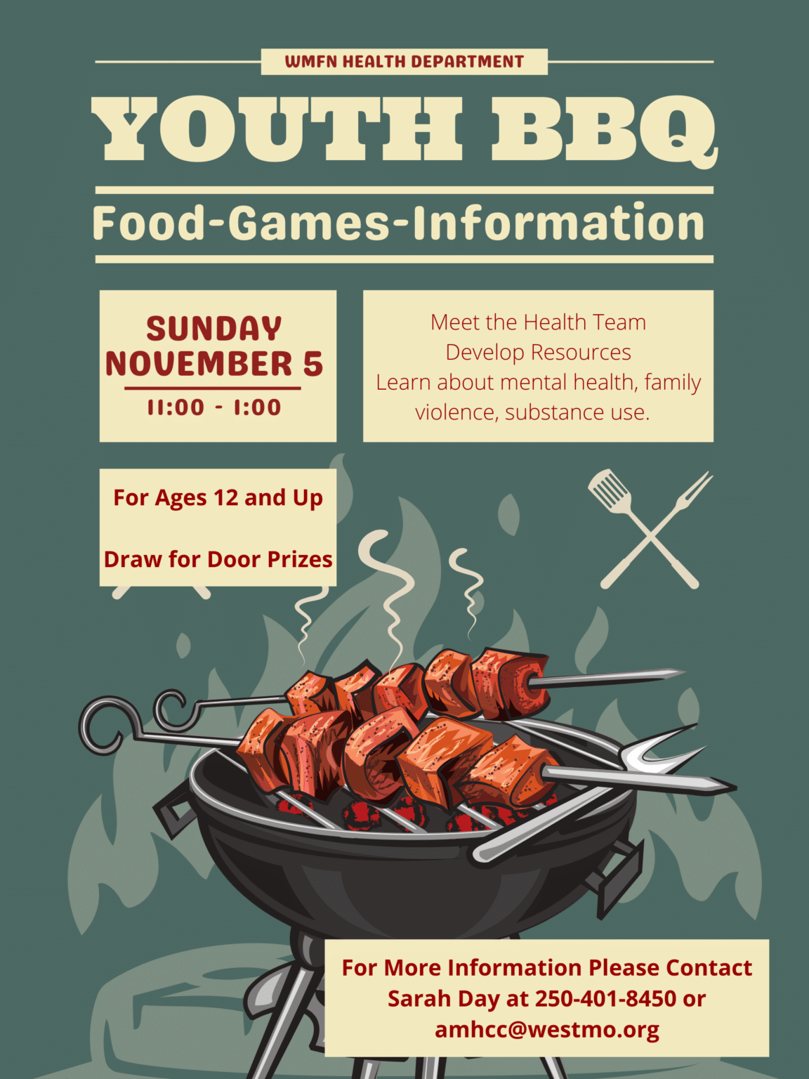 Youth BBQ - West Moberly First Nations