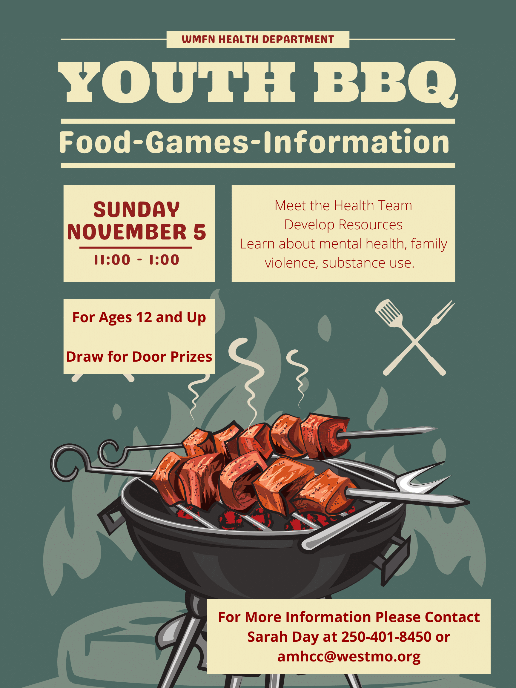 Youth BBQ - West Moberly First Nations