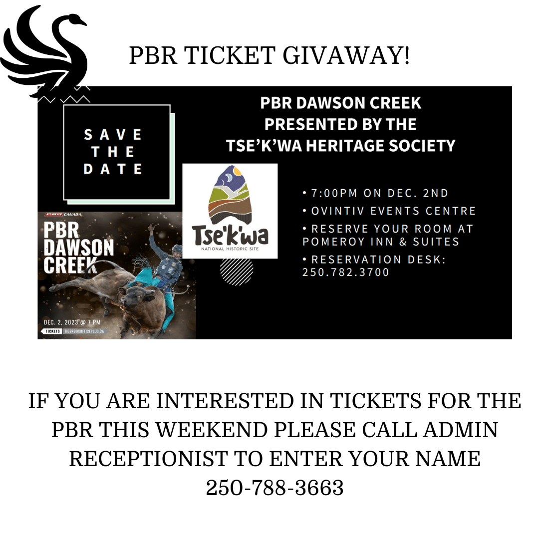 PBR Ticket Giveaway - West Moberly First Nations