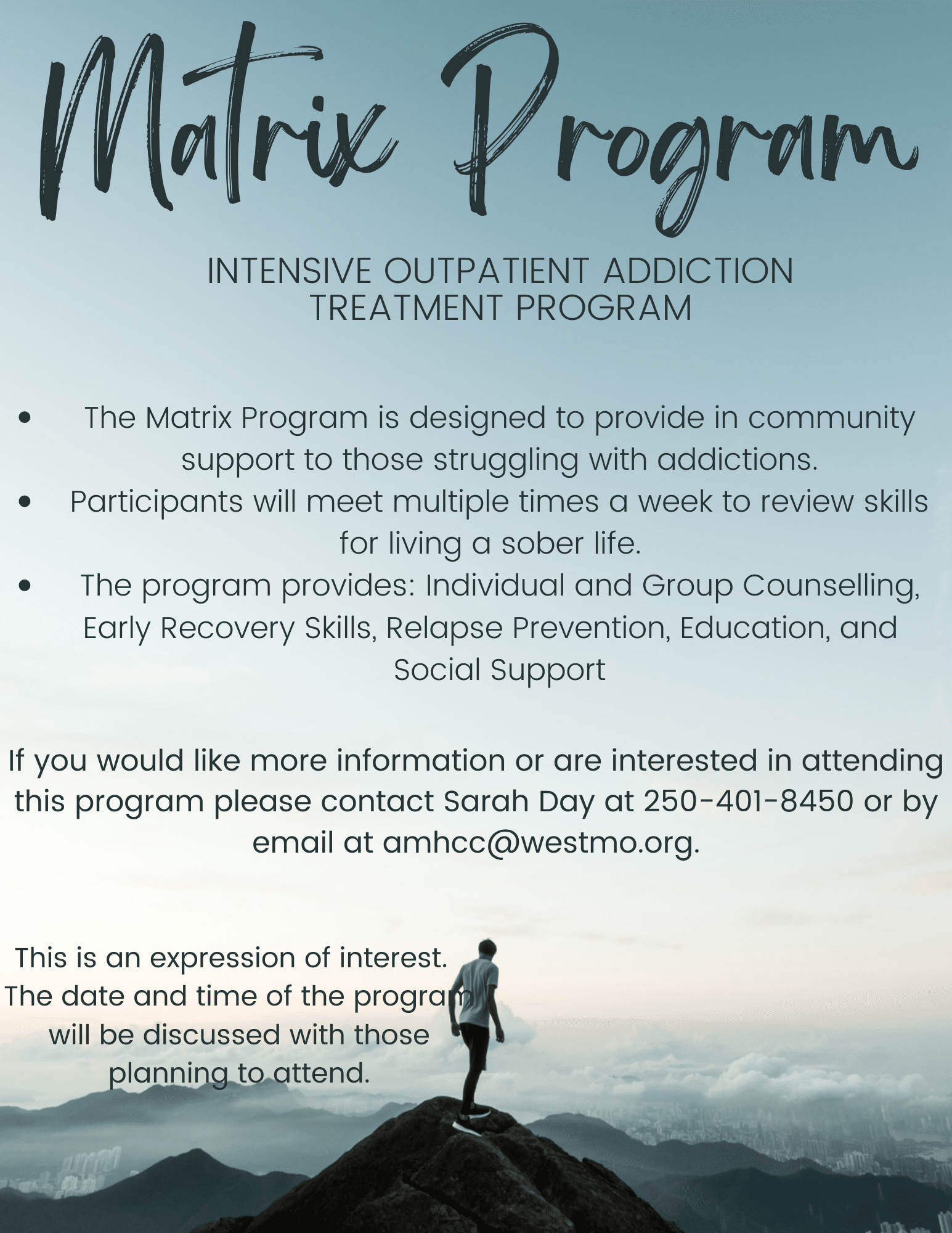 Matrix Program - West Moberly First Nations