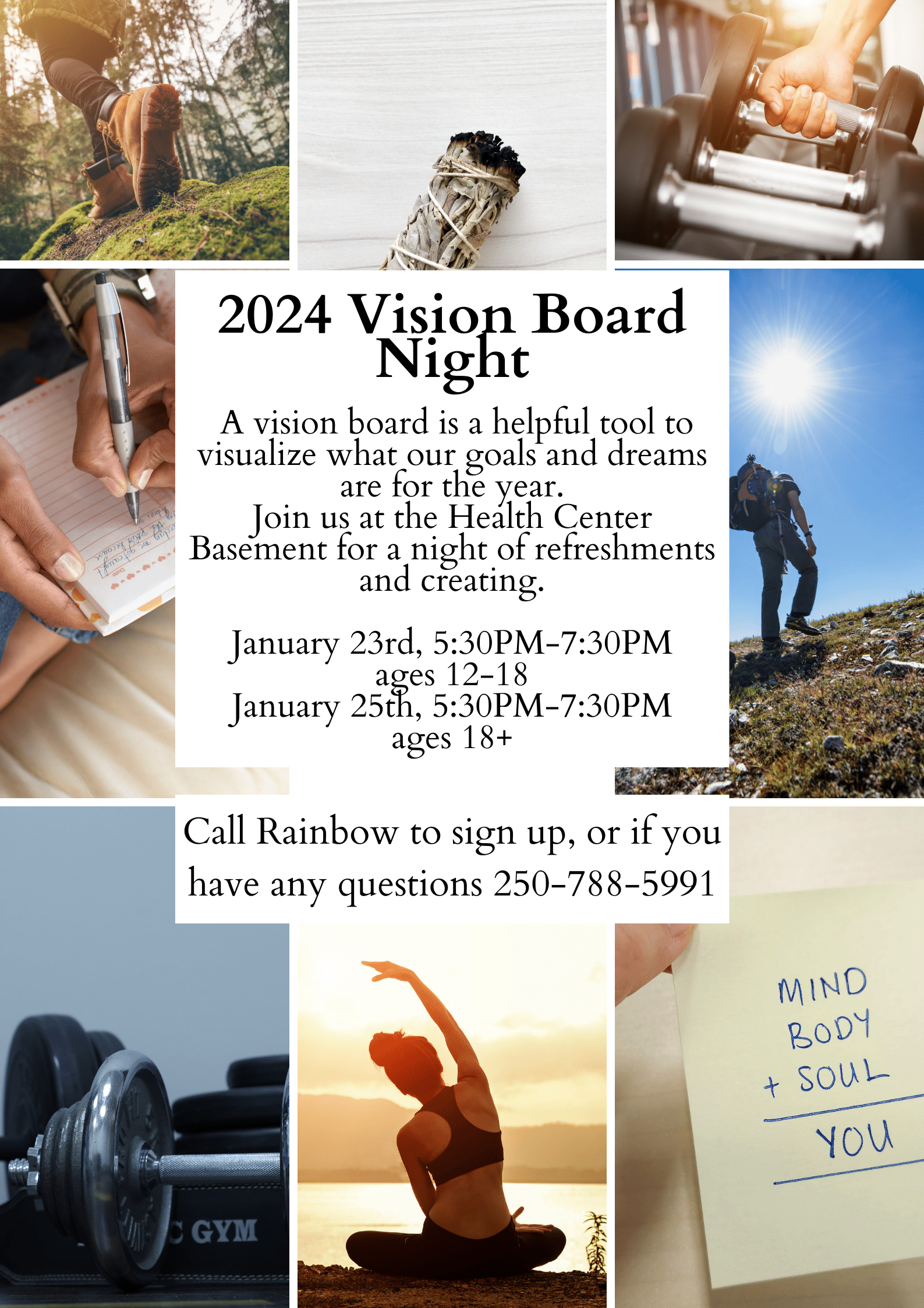 2024 Vision Board Night - West Moberly First Nations
