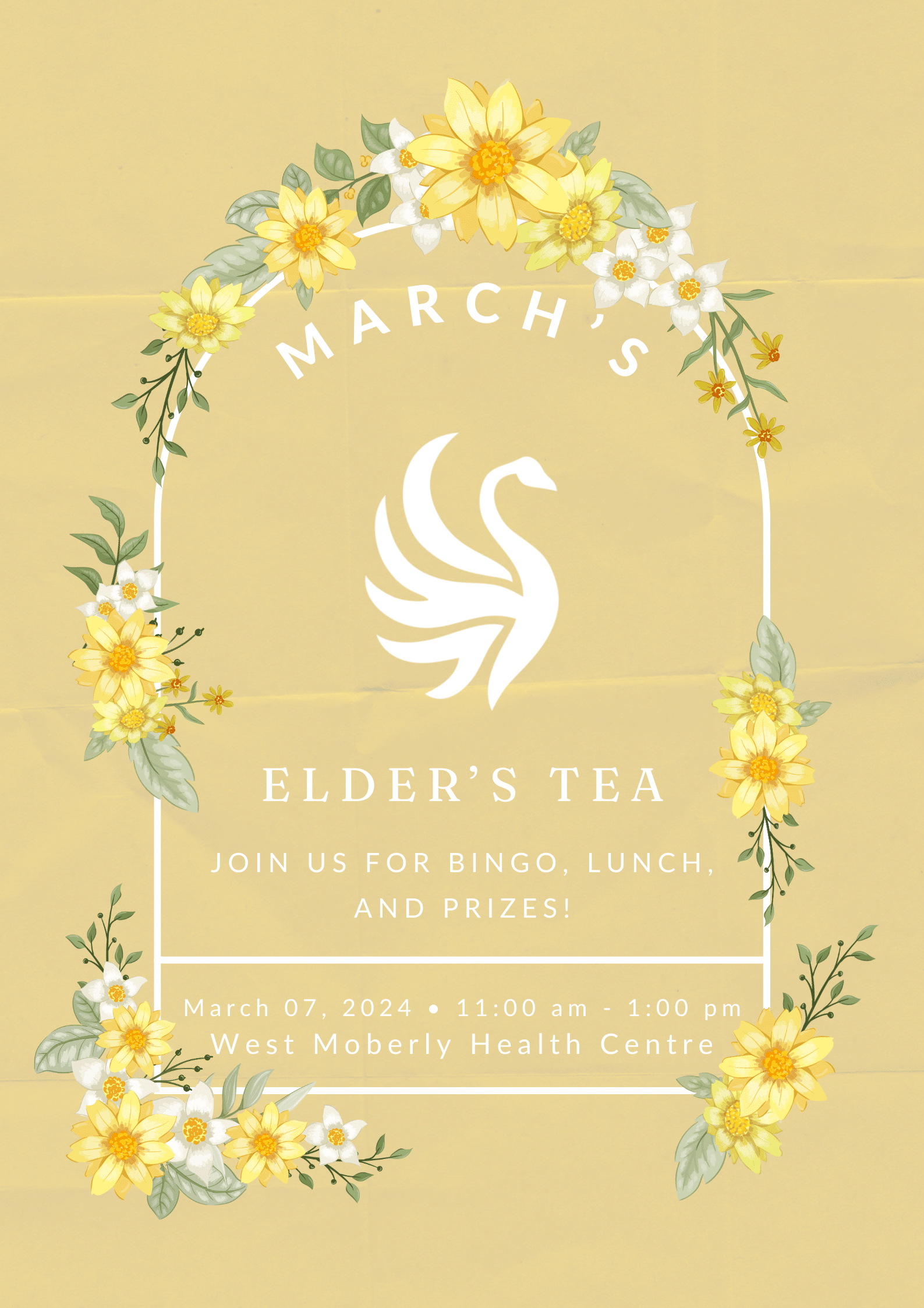 Elder's Tea-March - West Moberly First Nations