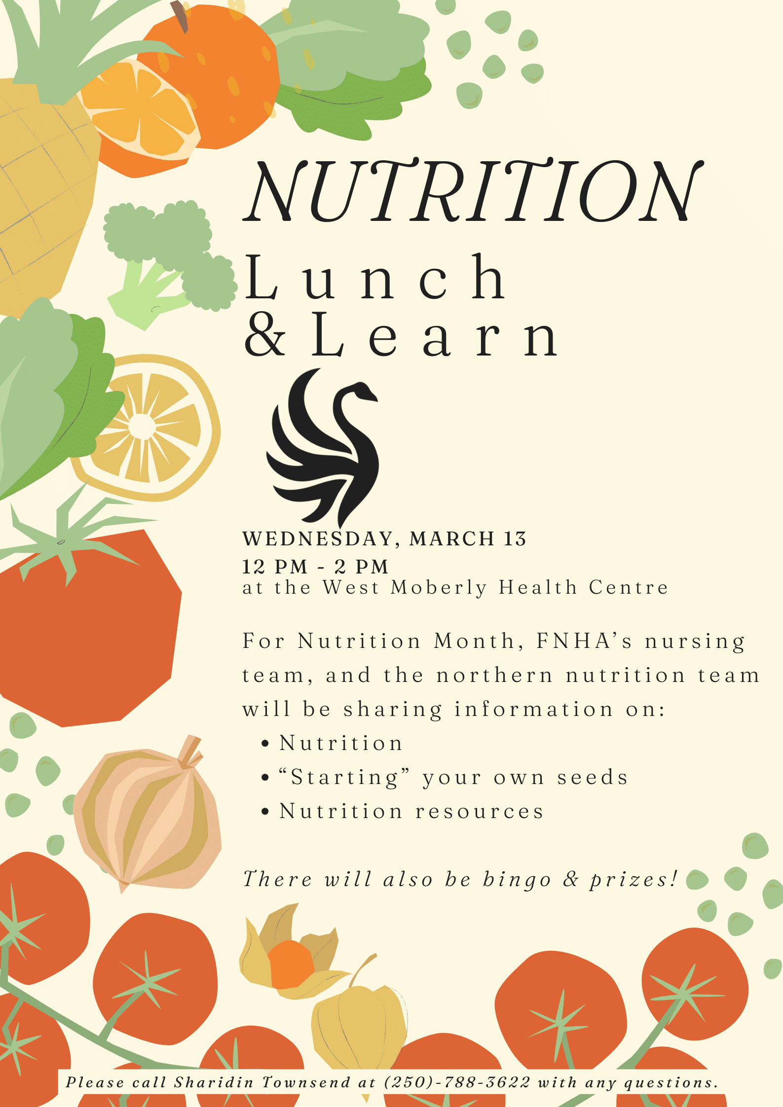 Nutrition Lunch Learn West Moberly First Nations