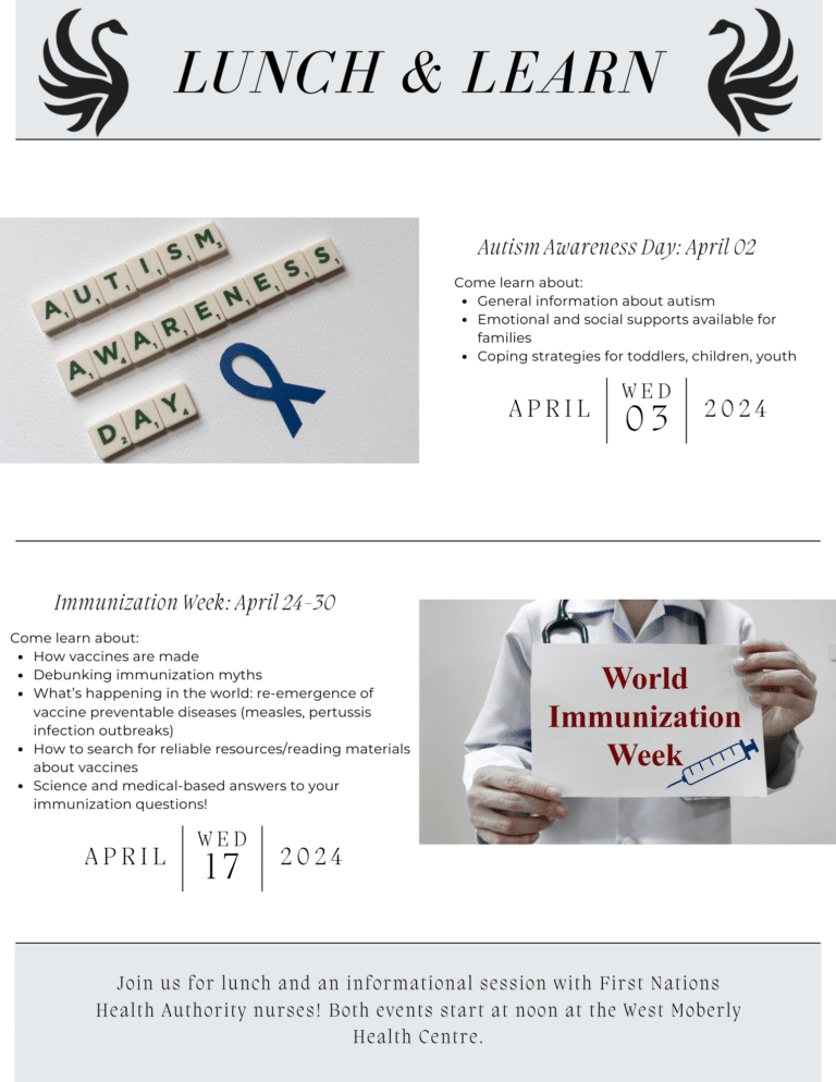 Lunch & Learn-April - West Moberly First Nations