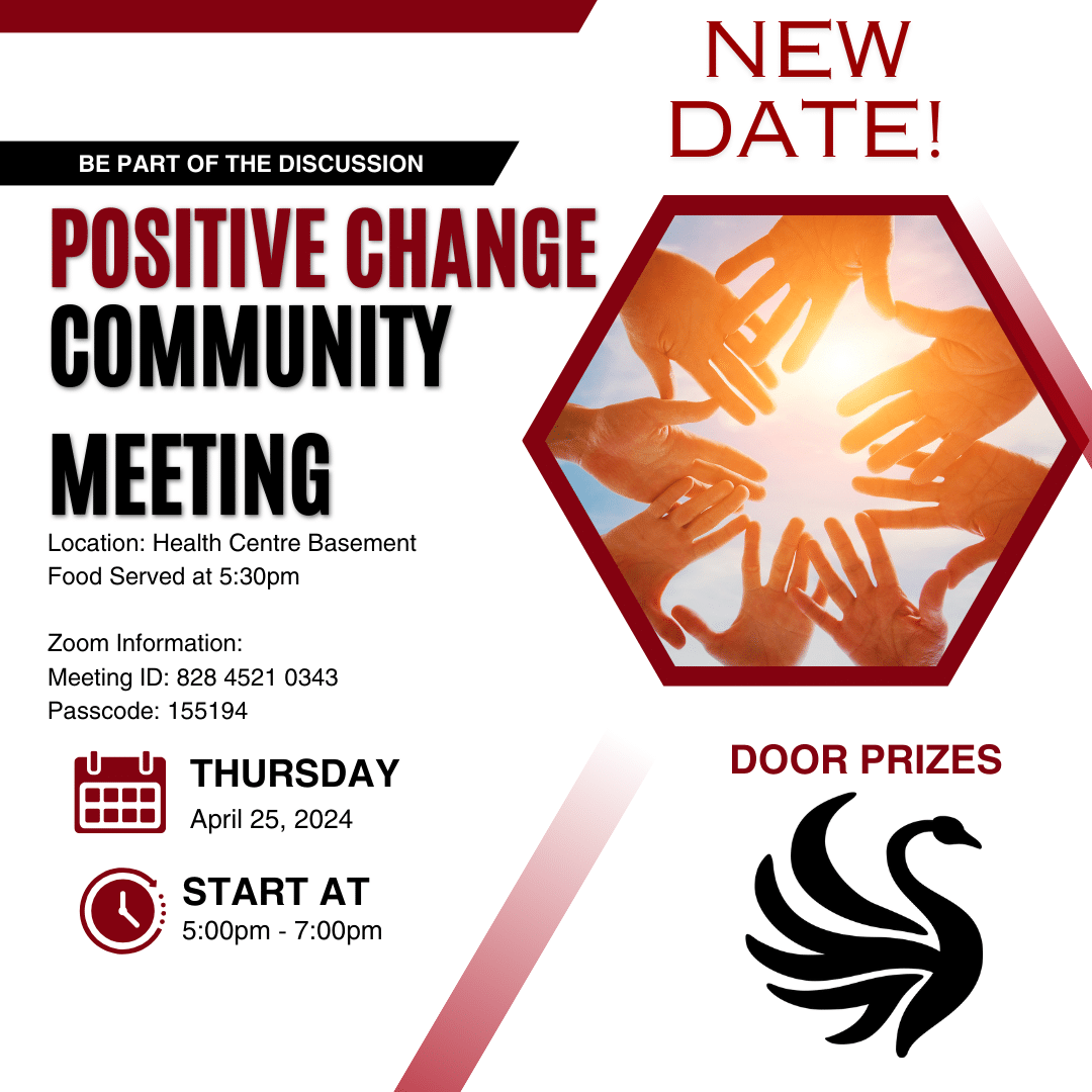 Positive Change Community Meeting - West Moberly First Nations