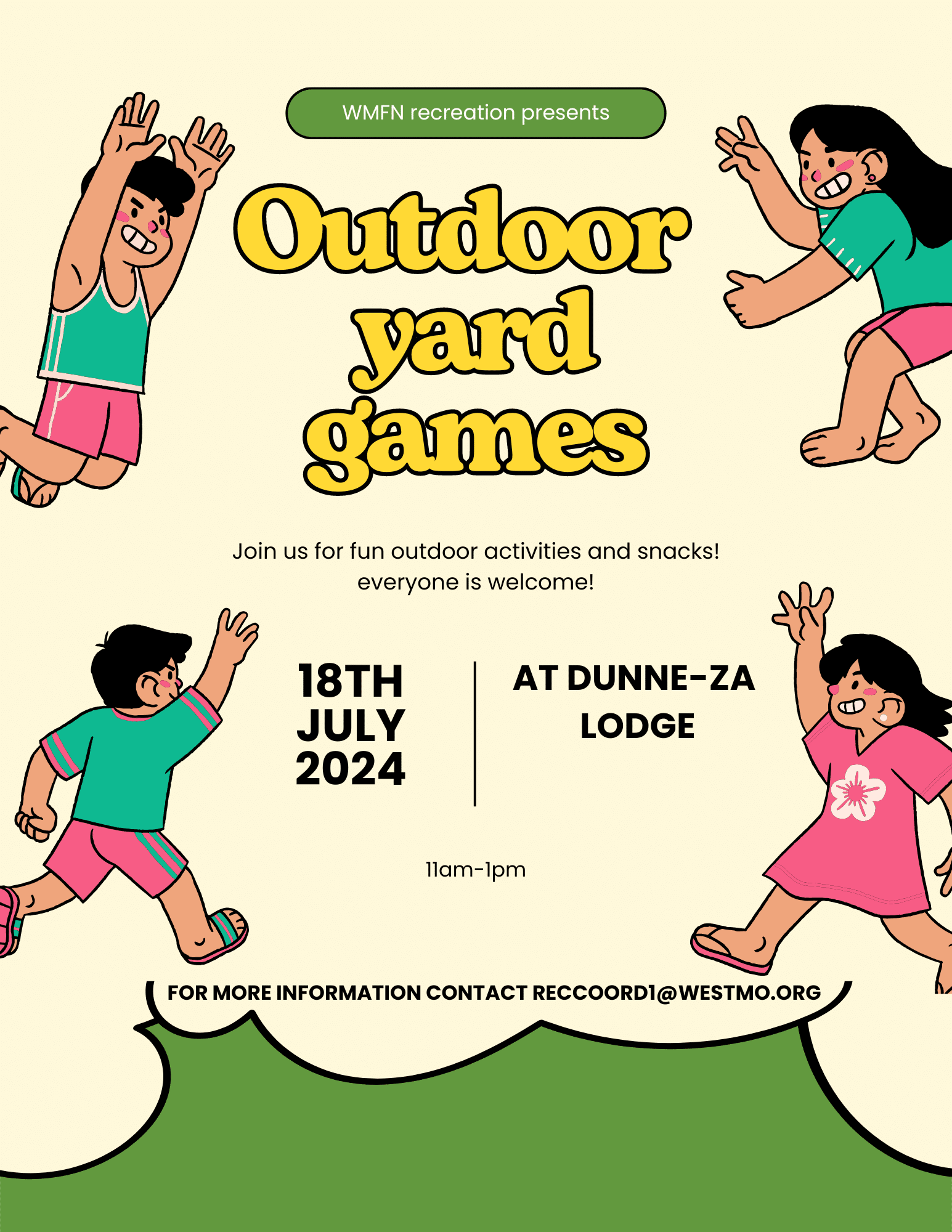 Outdoor Yard Games-Recreation - West Moberly First Nations