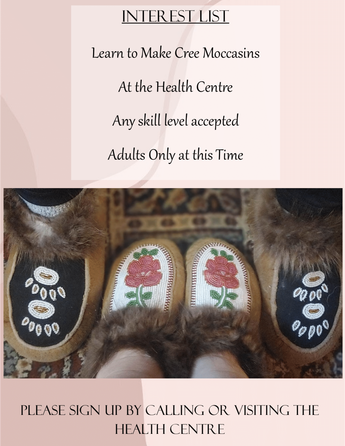 Moccasin Class Interest List - West Moberly First Nations