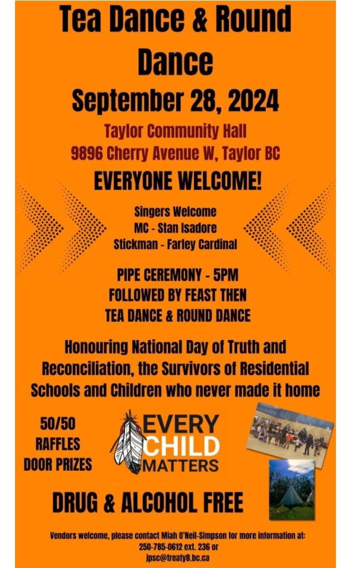 National Truth and Reconciliation Day-Tea Dance - West Moberly First ...