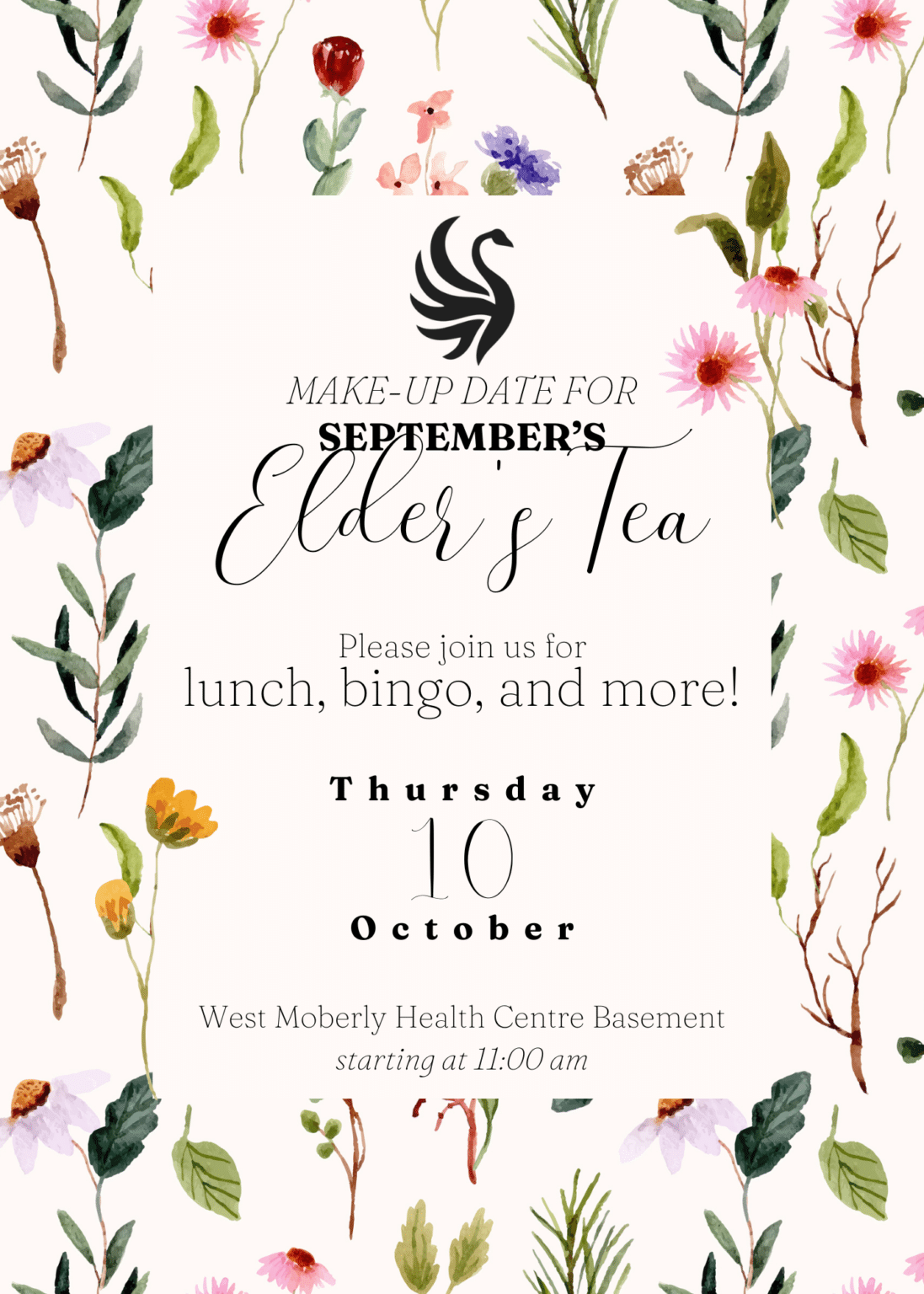Elders Tea - West Moberly First Nations