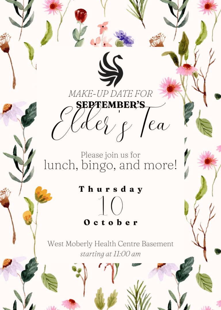 Elders Tea - West Moberly First Nations