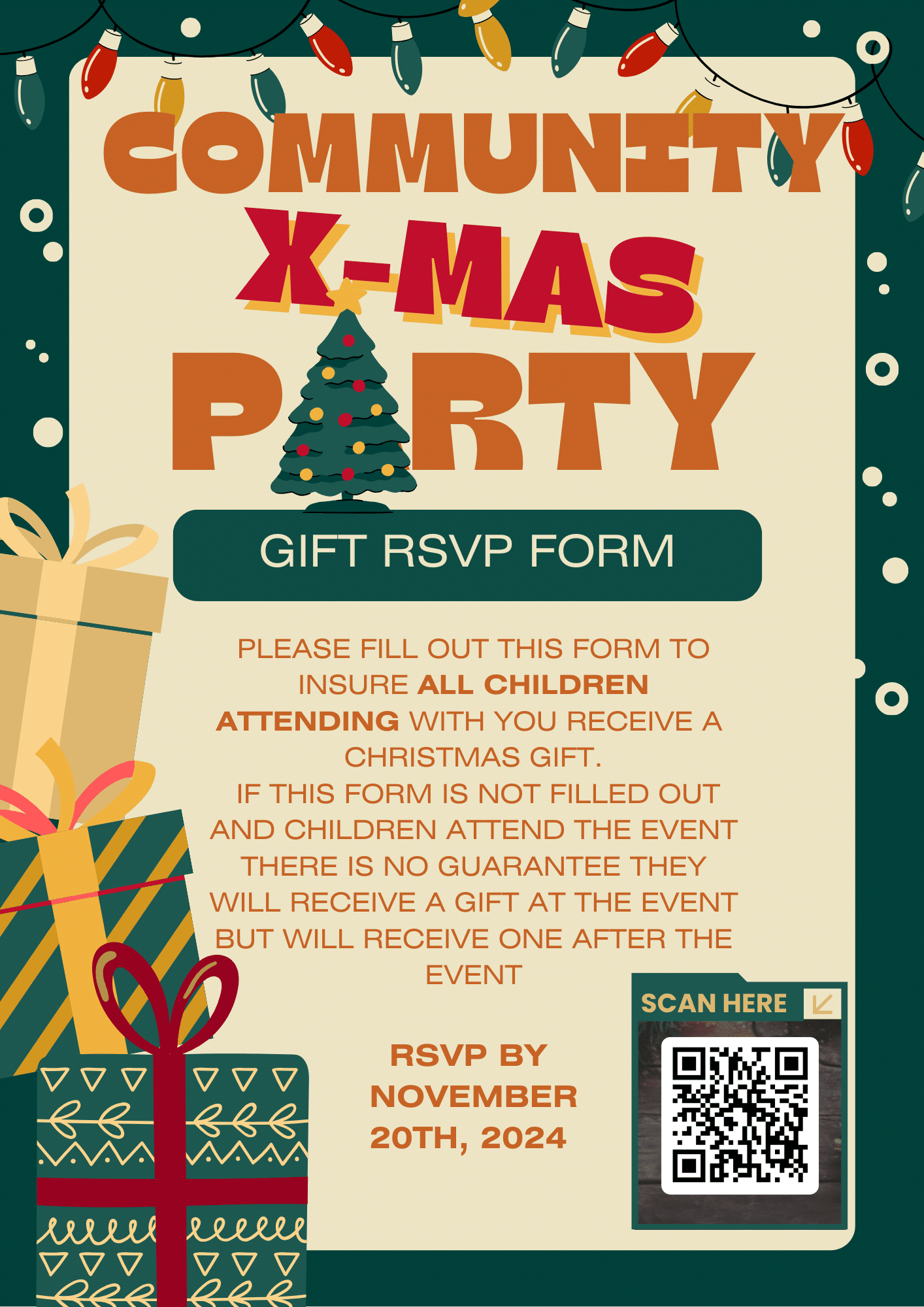 Community Christmas Party - RSVP! - West Moberly First Nations