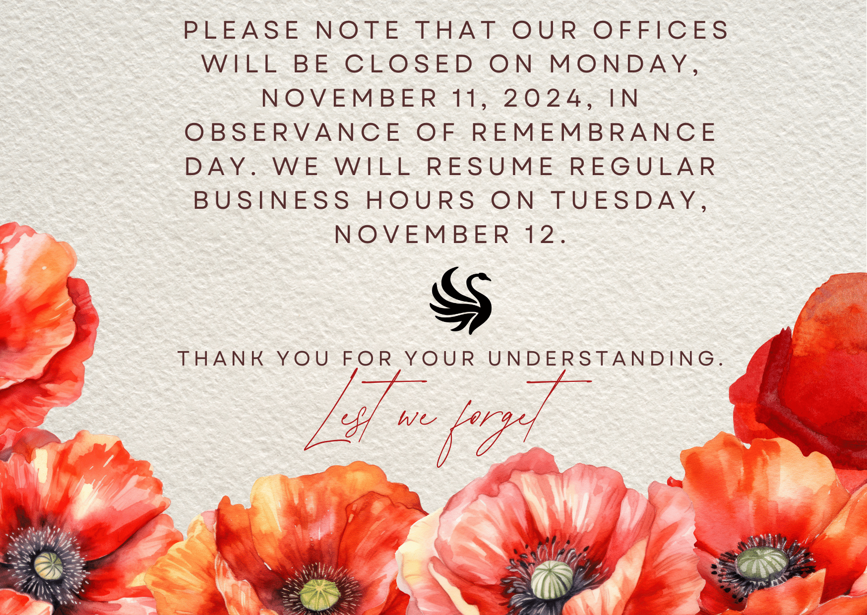 Remembrance Day-Office Closure - West Moberly First Nations
