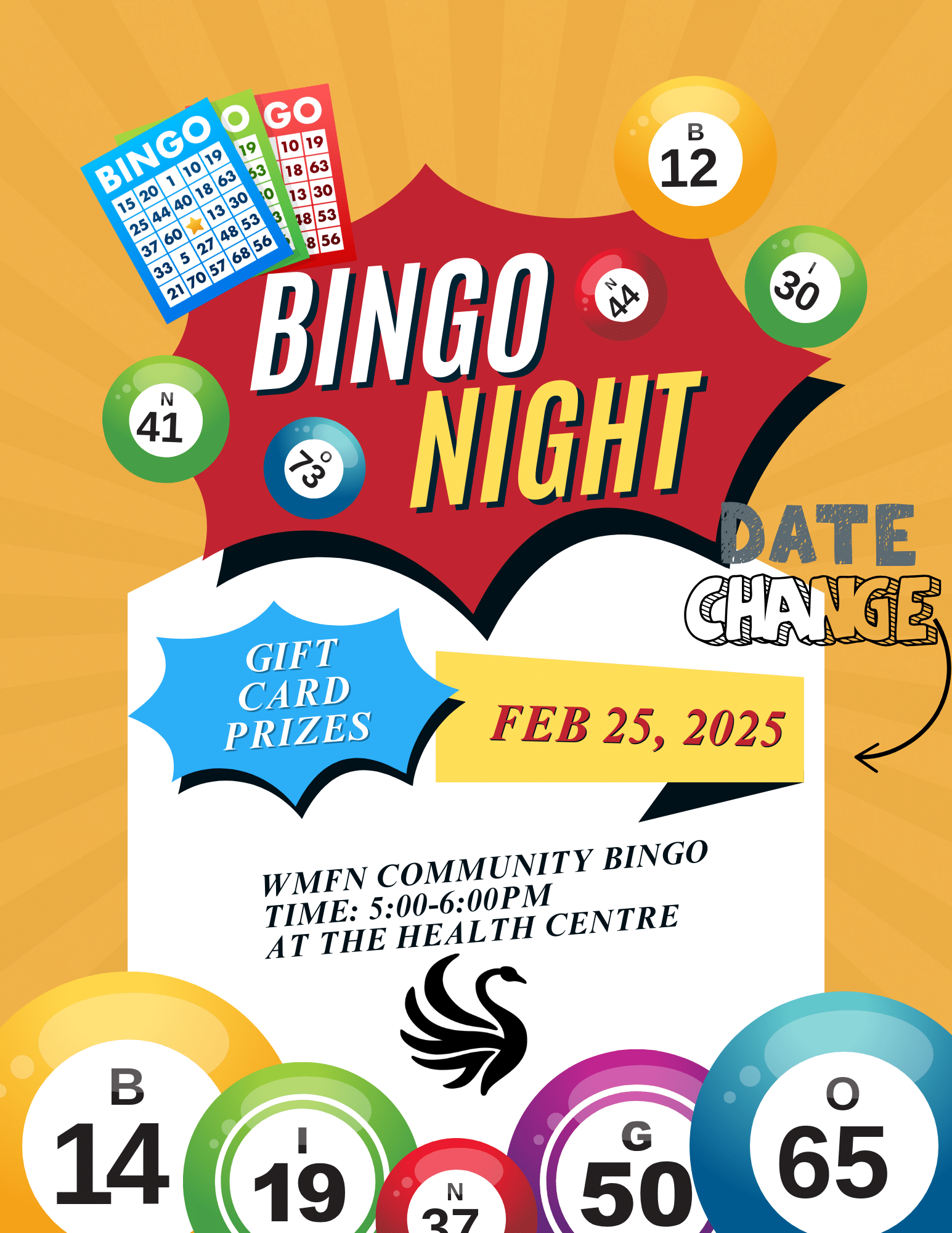 Bingo Night-Date Change! - West Moberly First Nations