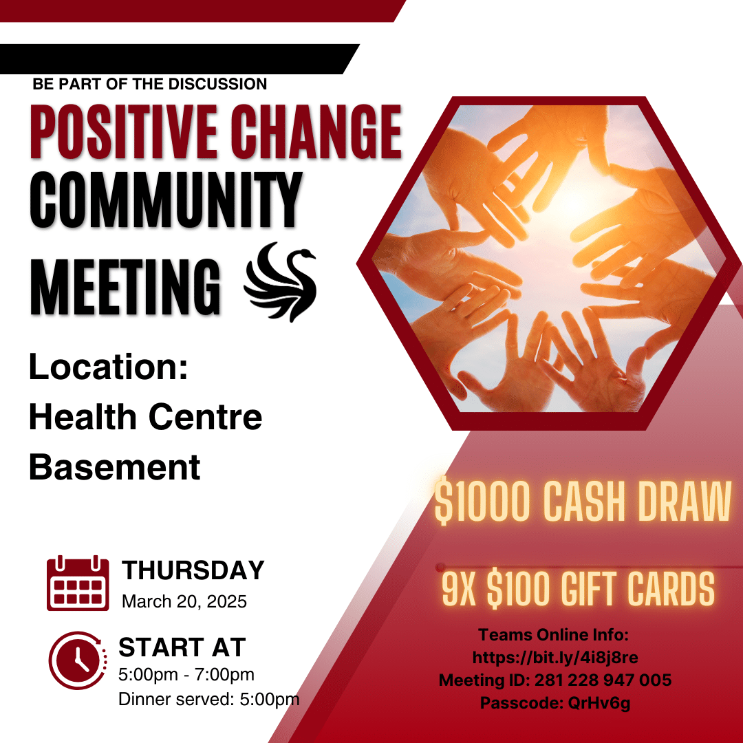 Positive Change Community Meeting-March - West Moberly First Nations