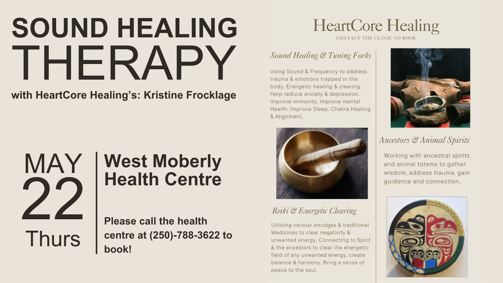Sound Healing Therapy - West Moberly First Nations